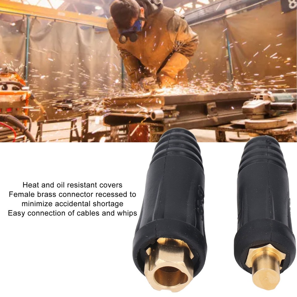 Welding Cable Joint Quick Connector 200‑300A Argon Arc Welding Machine ...