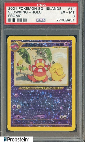 2001 Pokemno SO. Islands #14 Slowking Holo Promo PSA 6 EX-MT | eBay