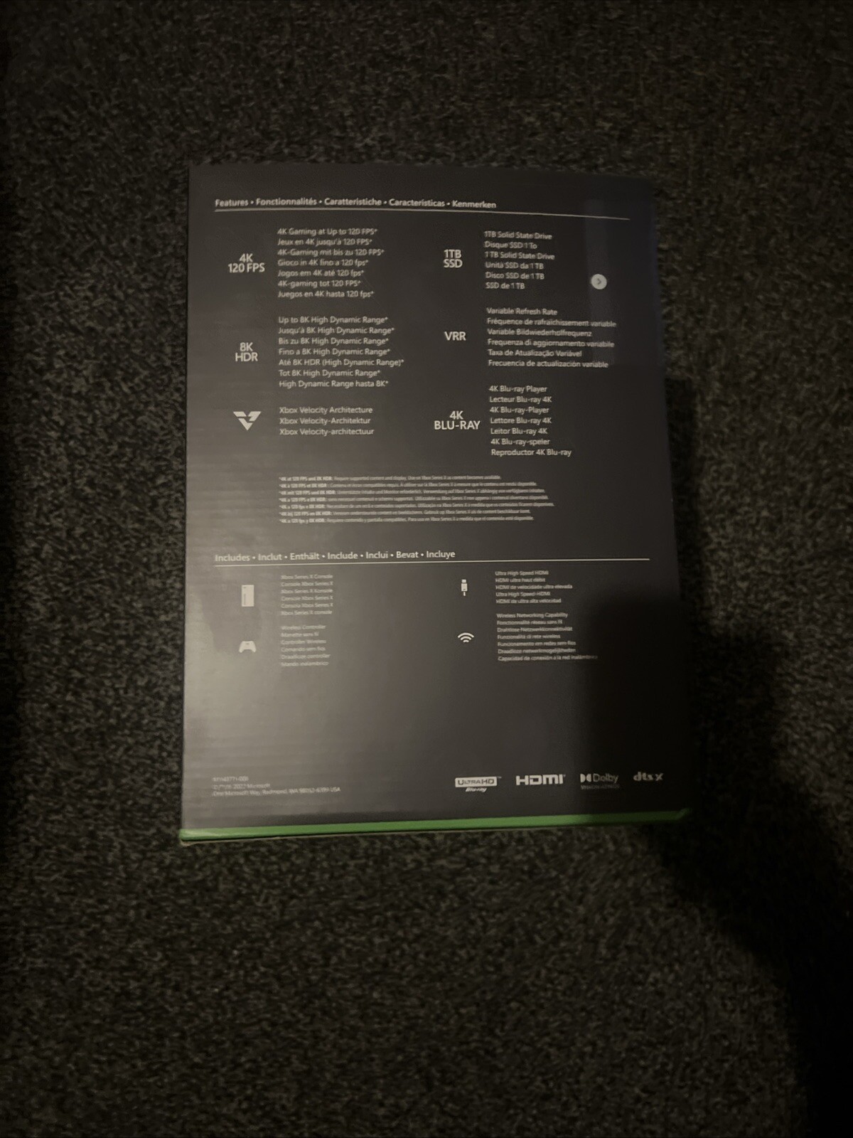 Microsoft Xbox Series X 1TB Video Game Console - Black for sale online ...