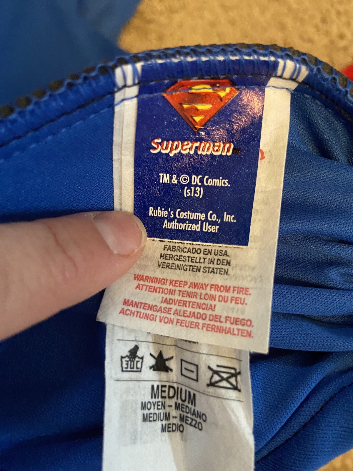 Rubie's Costume- SUPERMAN Returns Costume- Medium *Mi… - Gem