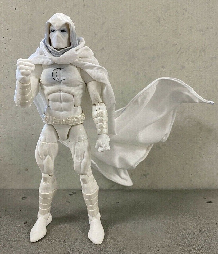 SU-C-MN: 1/12 Wired White Collar Cape for Marvel Legends Comic Moon ...