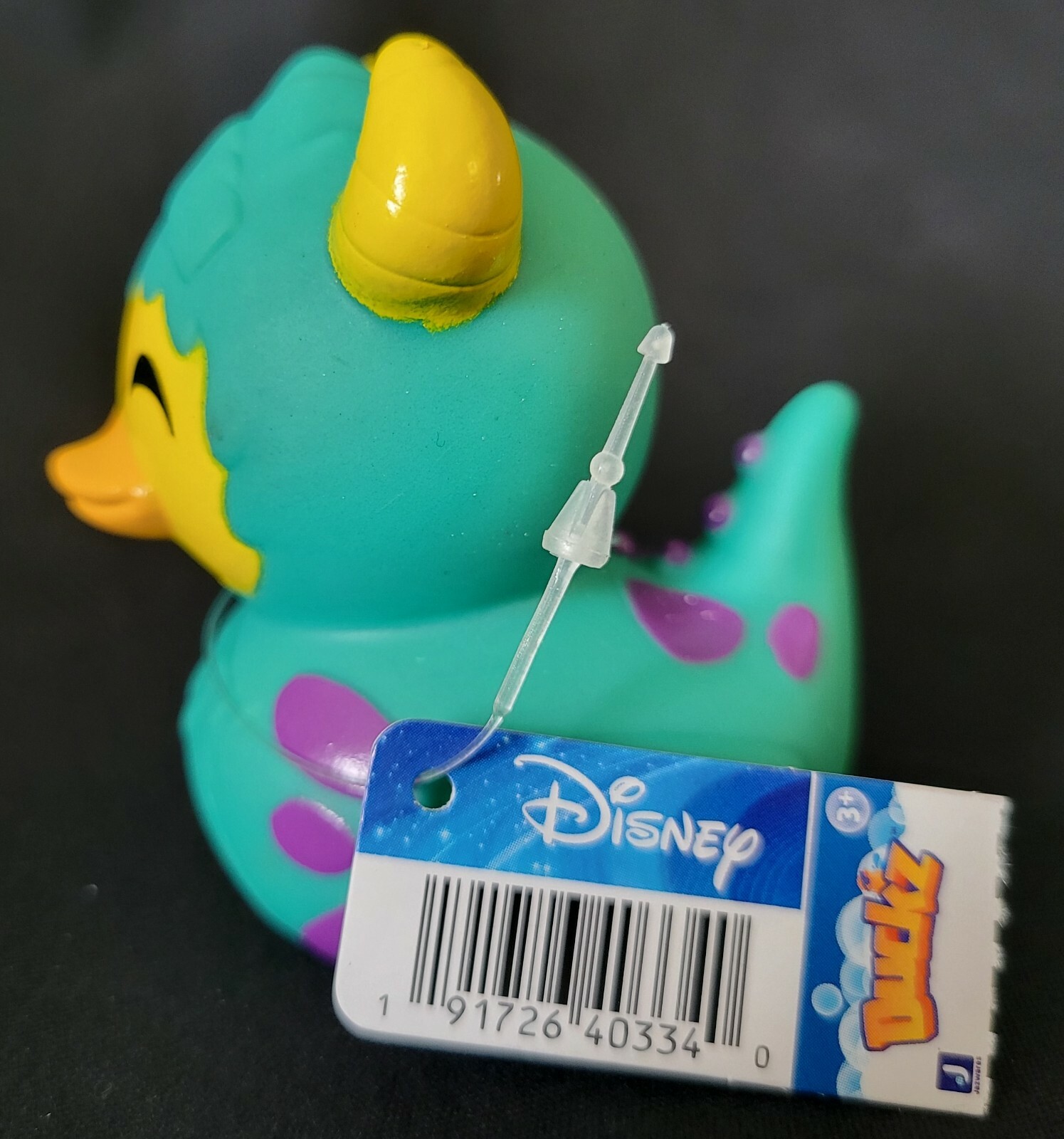 Sully Rubber Duck Disney Duckz Monsters Inc Plastic 3" Mini Ducky Bath ...