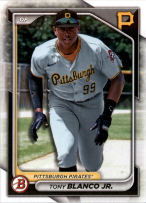 2024 Bowman Tony Blanco Jr. #BP-132 Pittsburgh Pirates Prospect ...