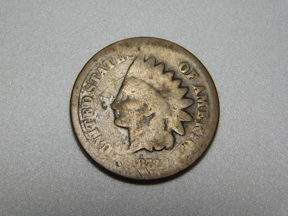 OLD US COIN 1873 INDIAN HEAD PENNY CENT | eBay