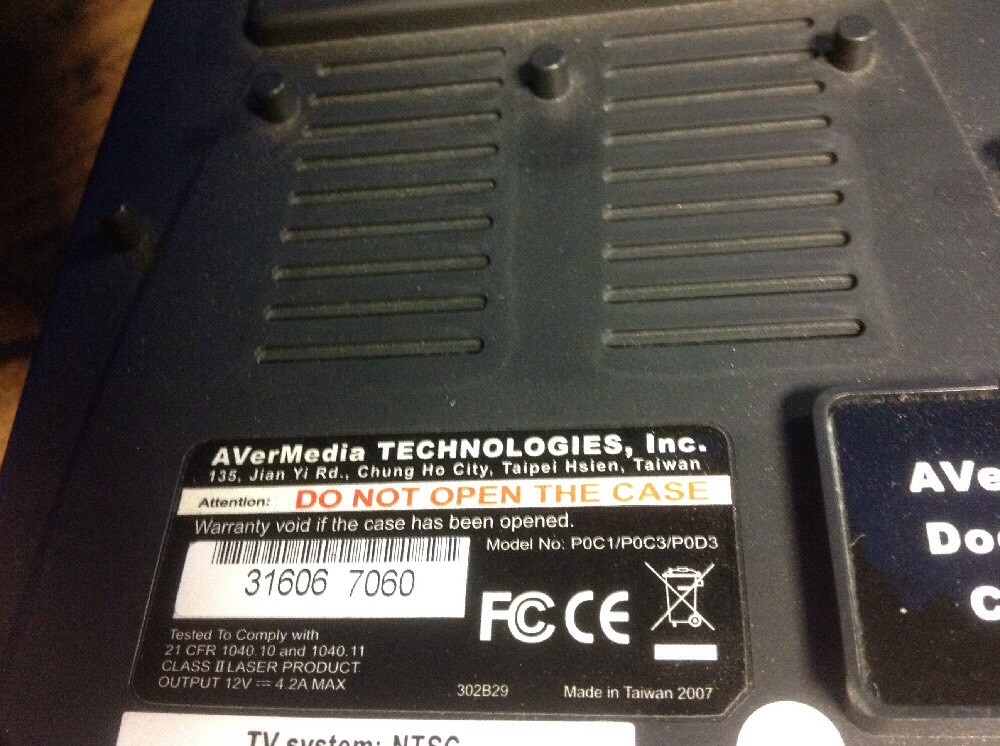 Avermedia Document Projector AverVision 130 POC1/POC3/POD3 | eBay