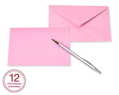American Greetings Single Panel Blank Cards Bulk with Envelopes Pastel ...