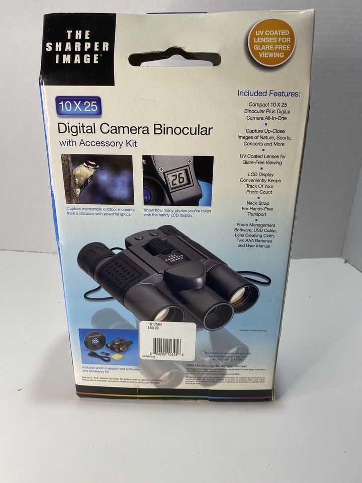 Sharper Image 10 x 25 Digital Camera & Binoculars, | eBay