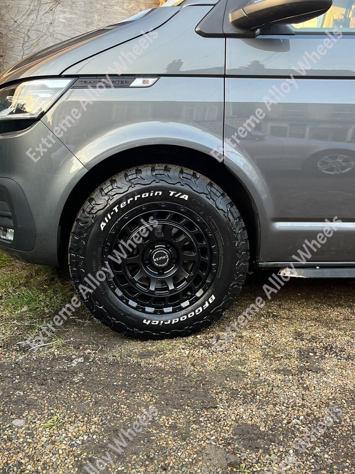 17" Black Swampers Alloy Wheels Renault Trafic UpTo 2014 5x118 Pcd Only ...