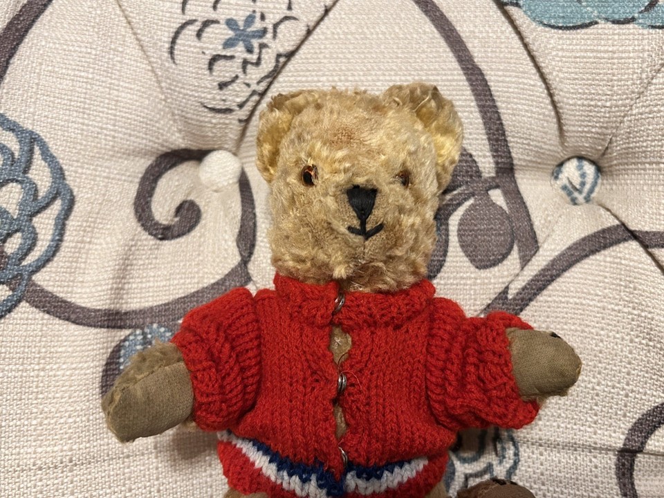 Sweet Miniature Vintage Teddy Bear. | eBay UK