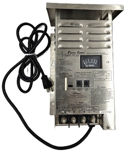NEWMAR PT-24-8 PHASE THREE SMART CHARGER 445-4287-0 REV-A FAST SHIPPING ...