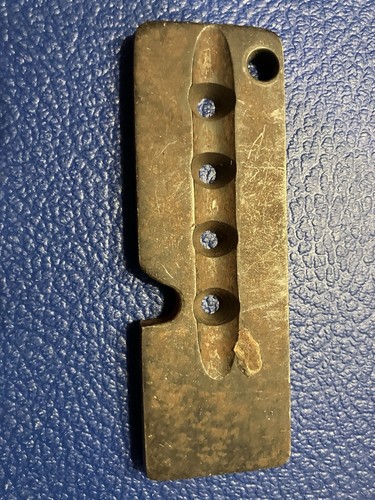 Hensley & Gibbs 4 Bullet Cavity Mold mould Sprue Plate | eBay