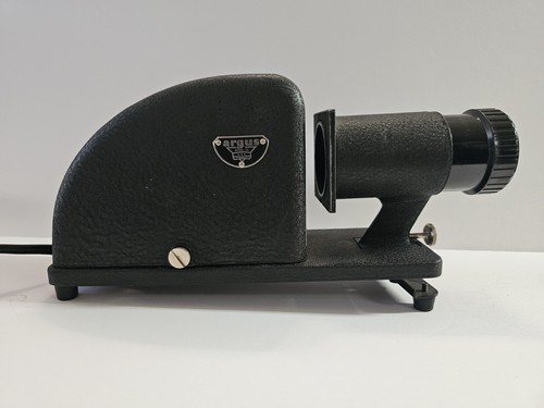 Vintage ARGUS Slide Projector W/ Case Tested Works Great | eBay