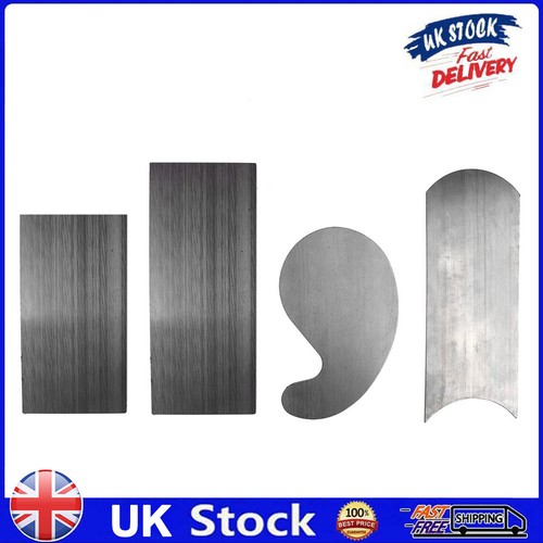 4pcs Steel Wood Cabinet Scraper Set Rectangular Scrapers Hardwood ...
