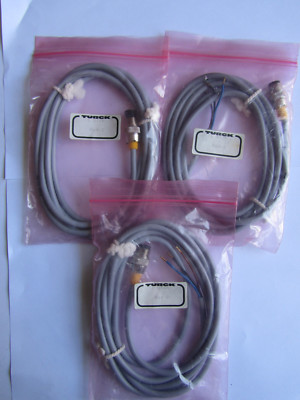 3 X TURCK RS4-2 (6925200) CONNECTOR CABLES UNUSED | eBay Australia