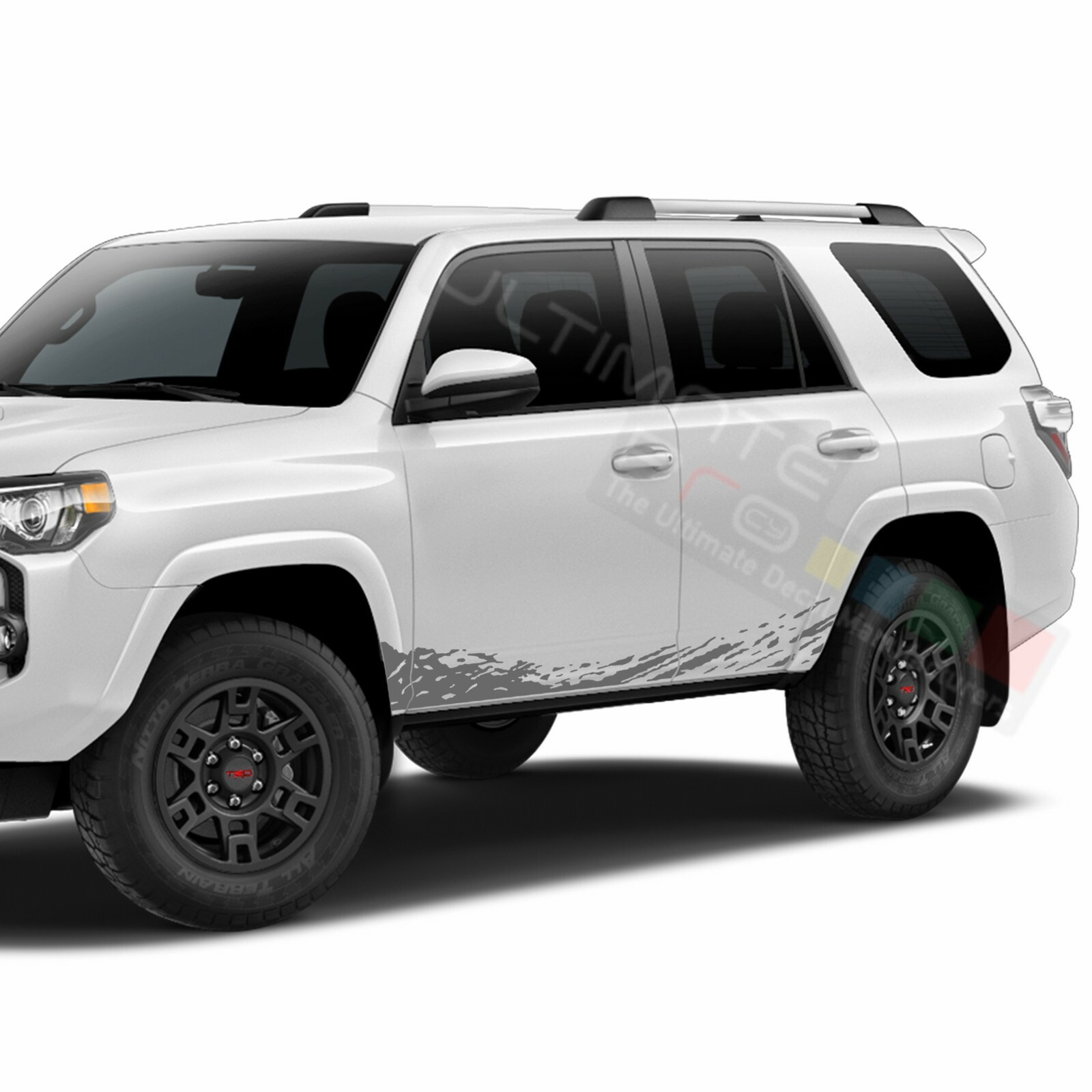 Mud Splash Decal for Toyota 4Runner TRD Pro Limited Sticker Side Door ...