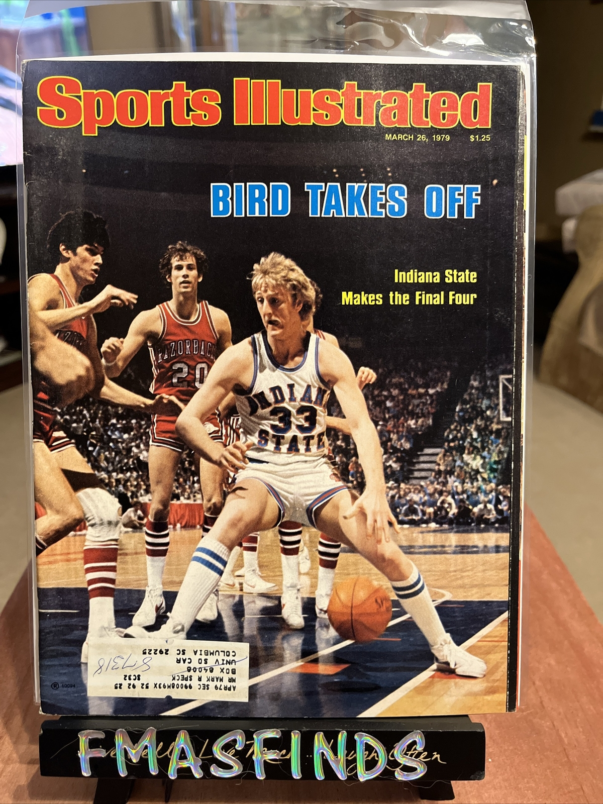 C1 1979 LARRY BIRD INDIANA STATE Sports Illustrated March 26 | eBay