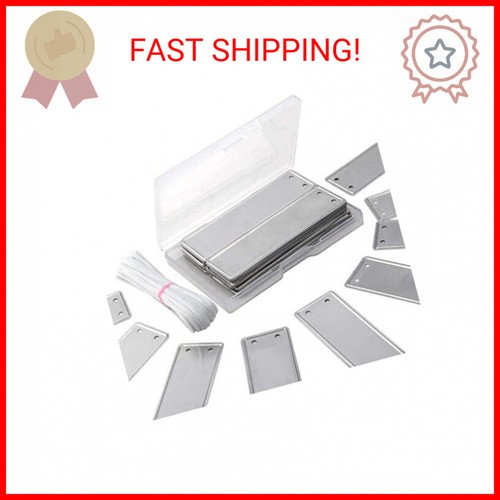 Aluminum Plant Labels, Double Sided Metal Labels, Metal Label Tree ID ...