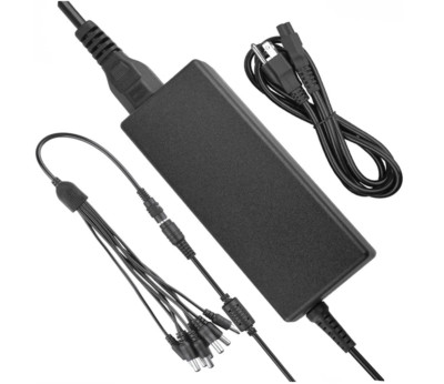 8-to-1 Power Cable Splitter AC Adapter For Samsung SDR-C75300N/UC 16 Ch ...