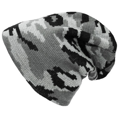 MFH MENS COLD WEATHER KNITTED BEANIE HAT WARM ACRYLIC WINTER CAP ARMY ...