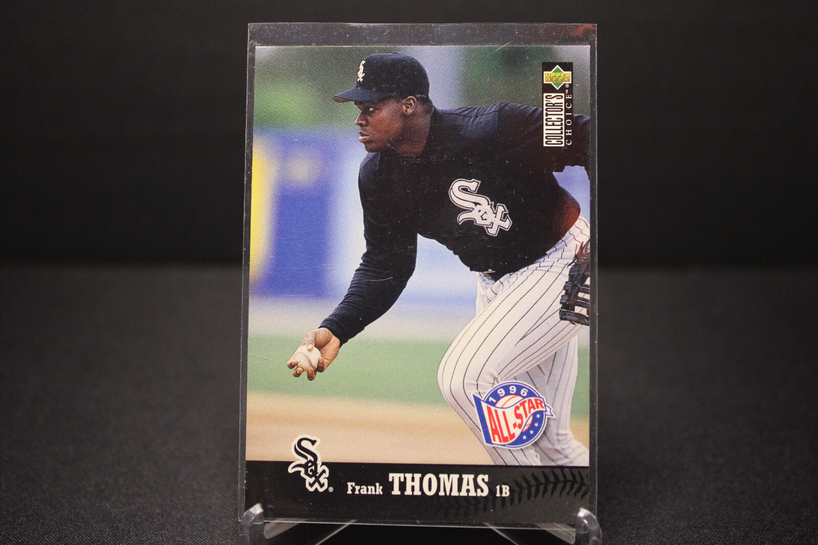 1997 Upper Deck Collector's Choice FRANK THOMAS BASE #300 Chicago White ...