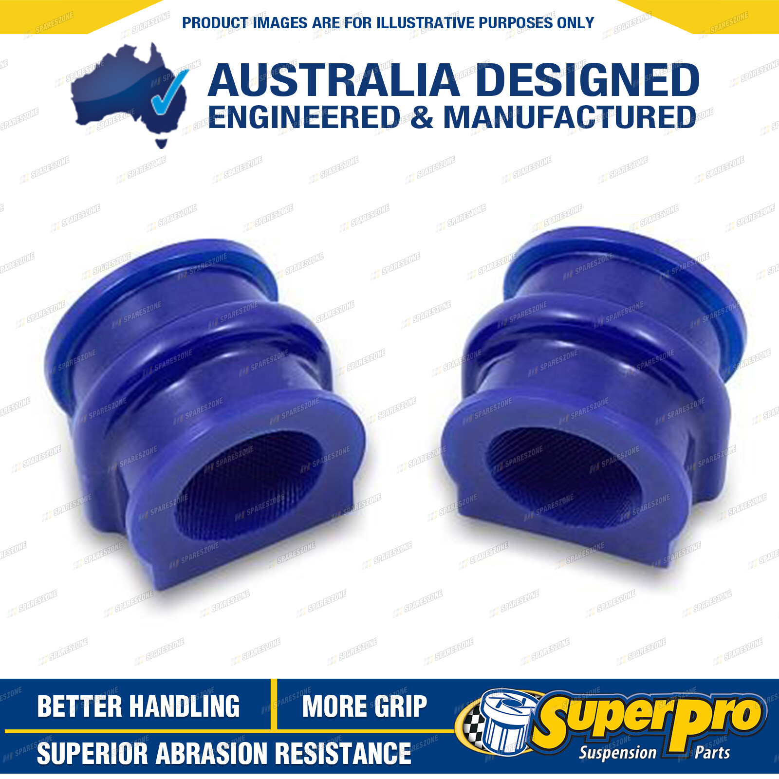 SuperPro 30mm Front Sway Bar Mount Bush Kit for Nissan 350 Z Z33 ...