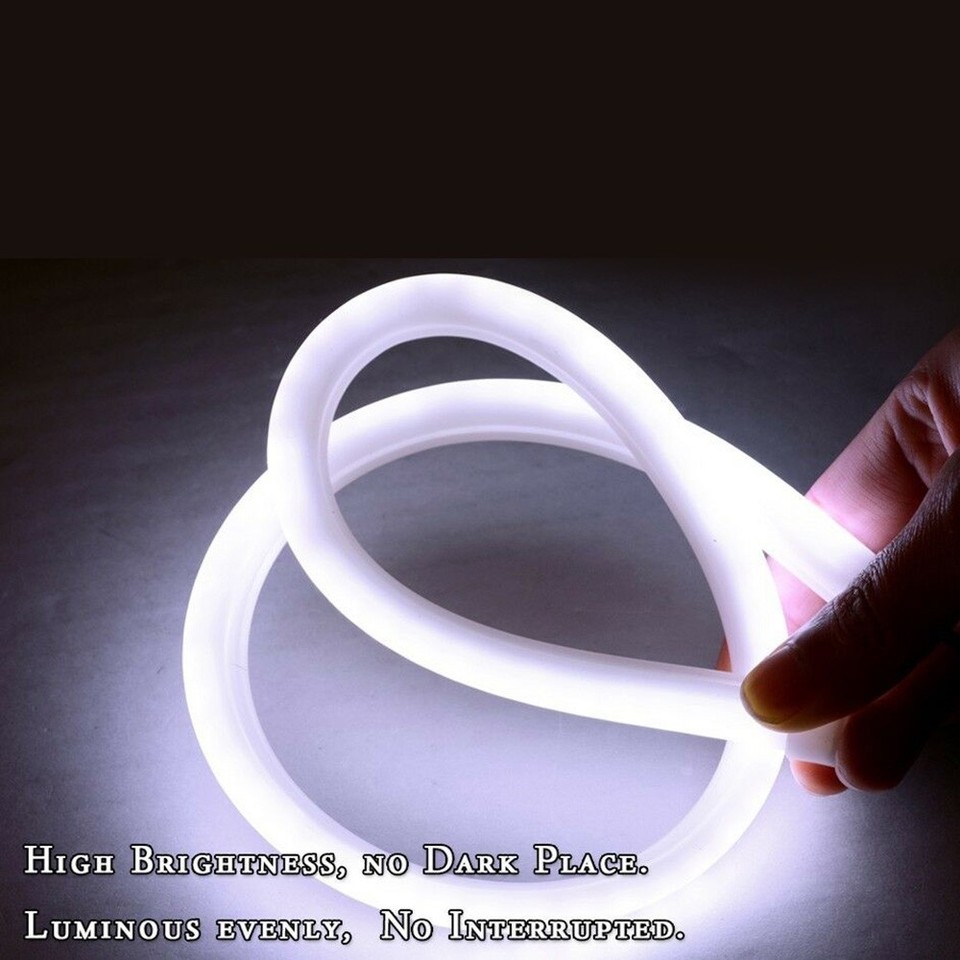 Daytime Running Lights 60cm Car Hose LED Light Bar Flexible Tube Design ...