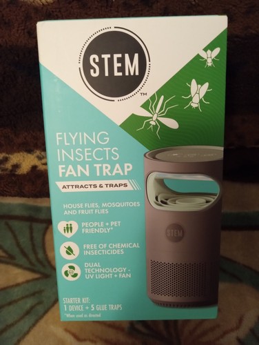 STEM Flying Insect Fan Trap Indoor Bug Control Mosquito Fruit House Fly ...