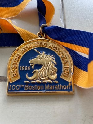 Boston Marathon Finishers Medal 100th Running | eBay