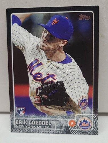 ERIK GOEDDEL 2015 Topps BLACK /64 ~ ROOKIE ~ New York METS | eBay
