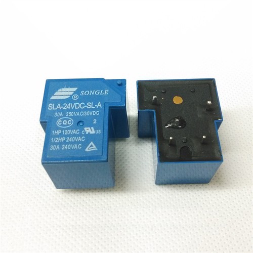 SLA-24VDC-SL-A Power Relay 30A 24VDC T90 4 Pins x 10pcs | eBay.de