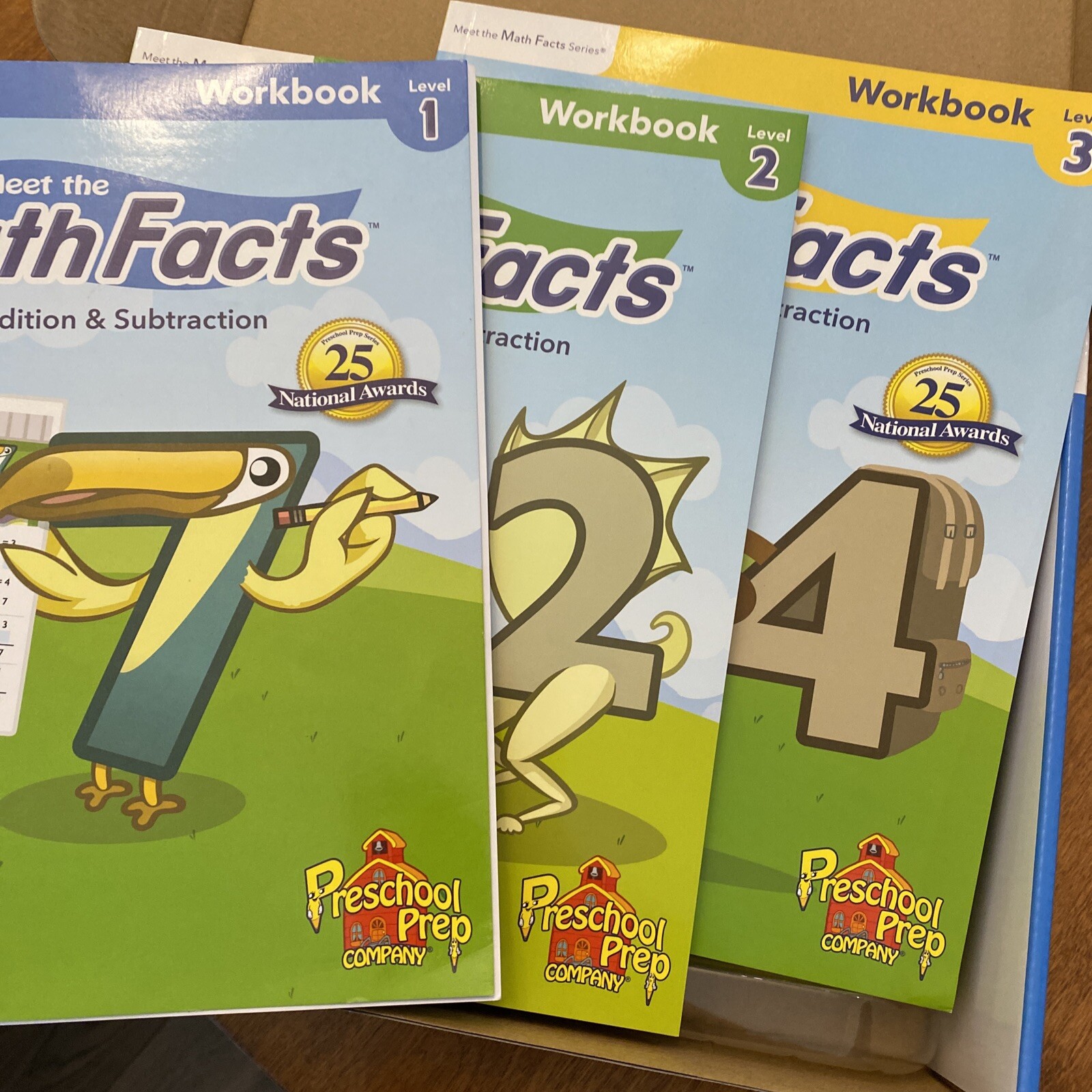 MEET THE MATH FACTS ADDITION & SUBTRACTION LEARNING KIT~Workbooks ...