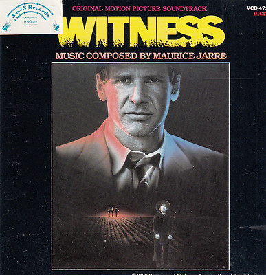 Rare-Witness-1985-Original Movie Soundtrack-[12241]-CD | eBay