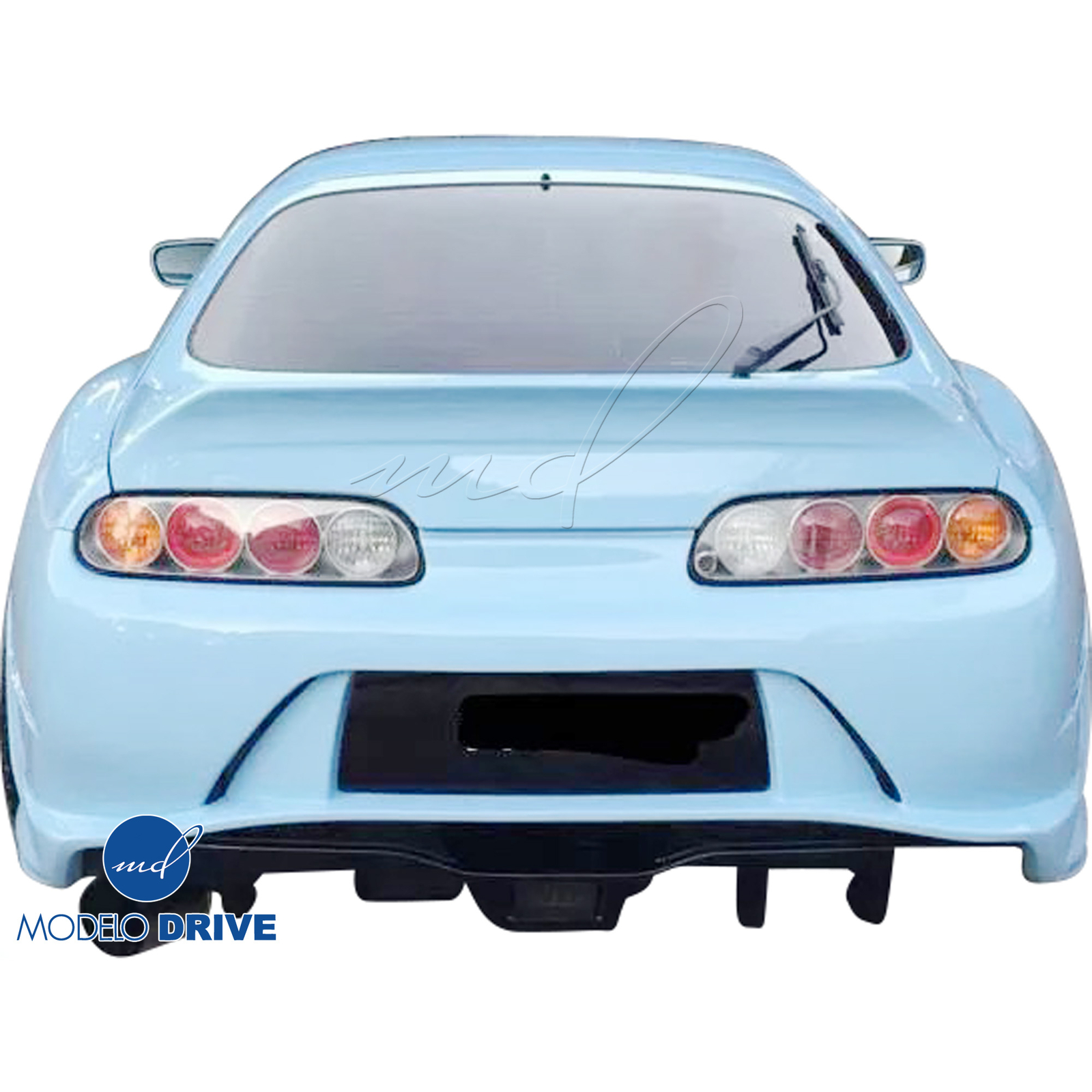ModeloDrive FRP VAR Rear Bumper w Diffuser 4pc JZA80 for Supra Toyota ...