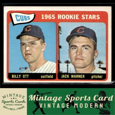 1965 Topps - Billy Ott / Jack Warner RC - #354 Chicago Cubs | eBay