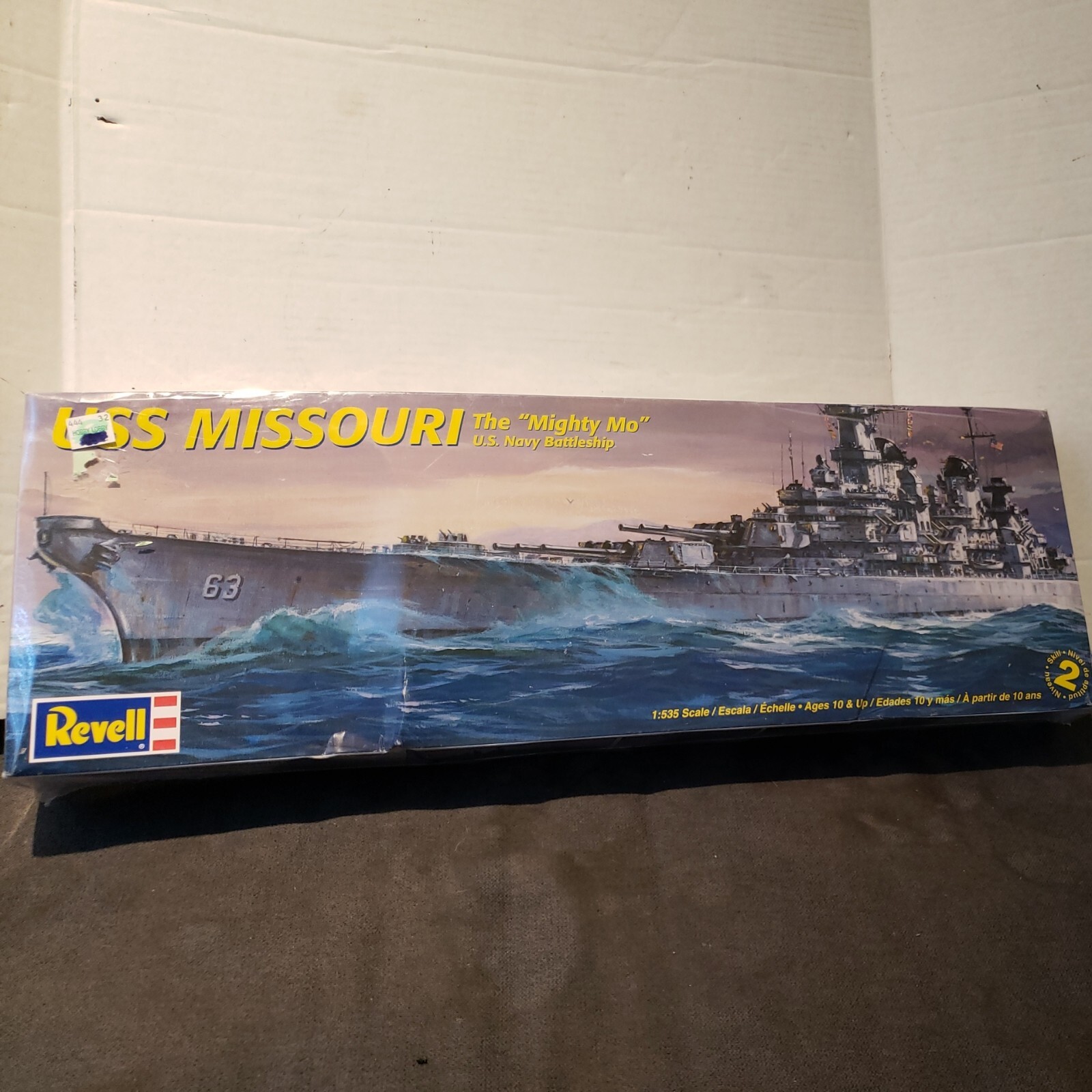 Revell USS Missouri The “Mighty Mo”Plastic Model Kit #85-0301 1/535 ...