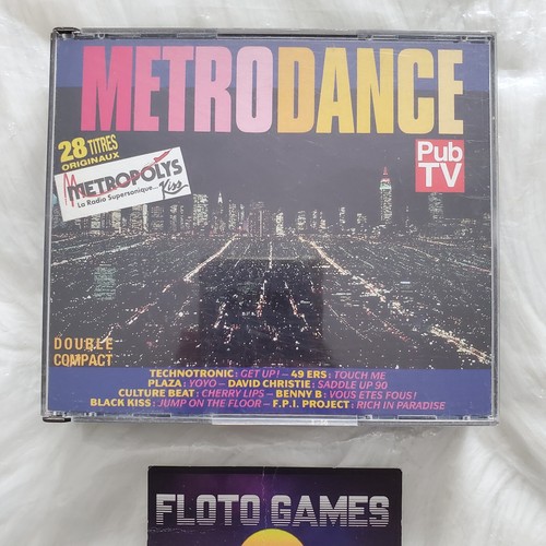 CD MUSICAL : Metrodance - 2CD - Technotronic Plaza - 1990 - Dance ...
