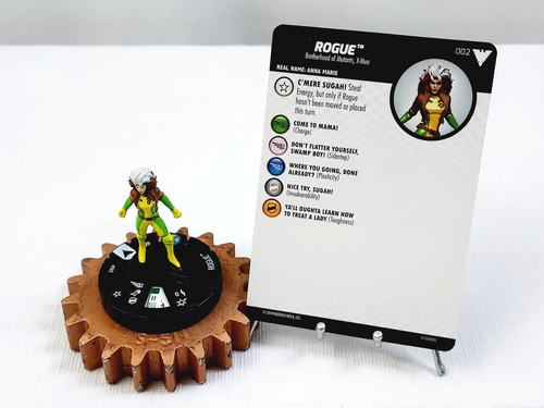 HEROCLIX X-Men Animated Series Set Common #002 ROGUE w/Card | eBay