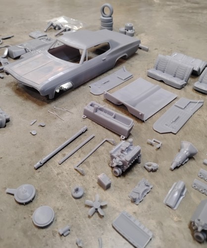 3D Printed 1/25 1966 Chevrolet Caprice Full Model Car Kit | eBay