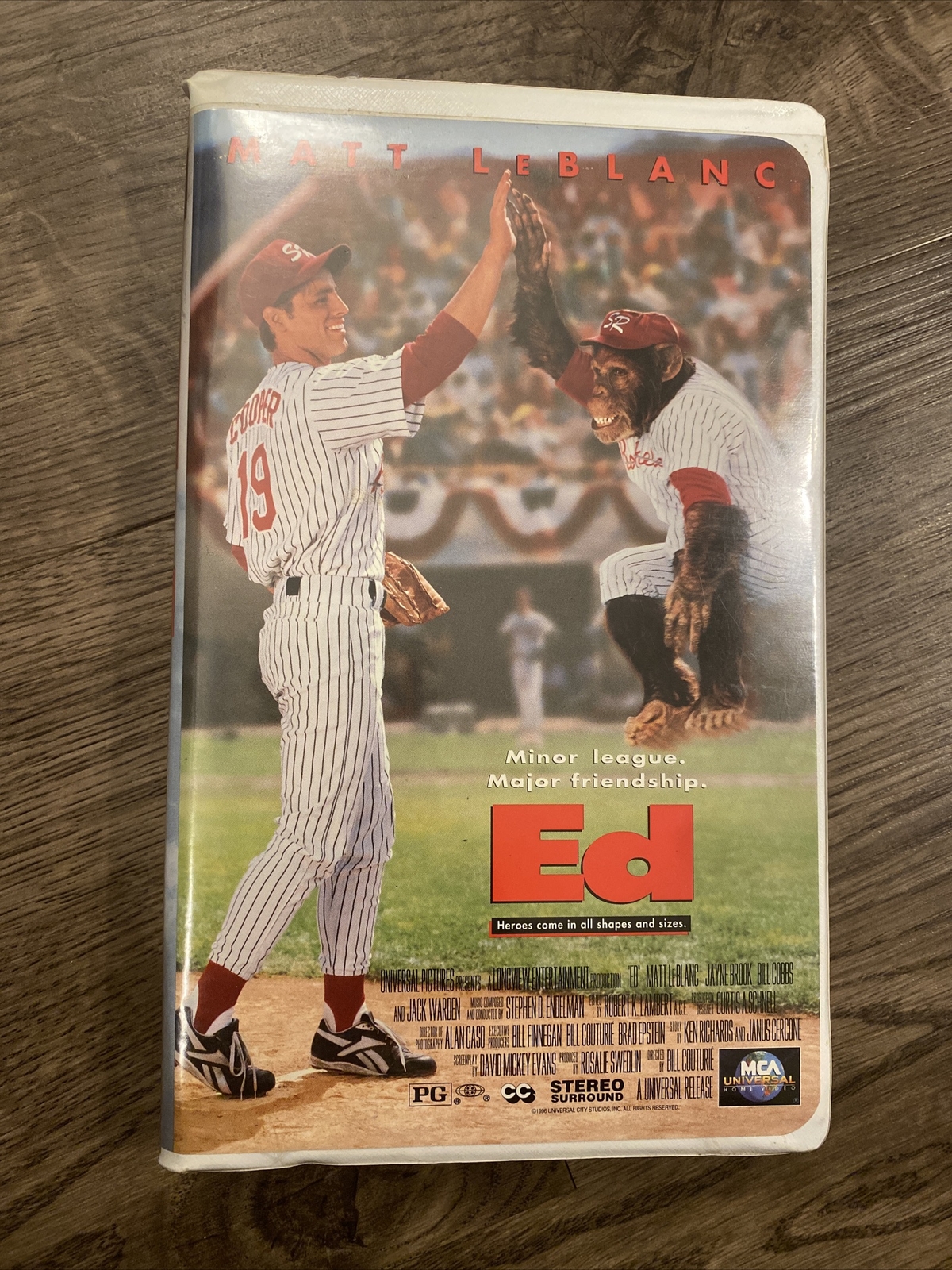 ED VHS Matt LeBlanc (Hilarious Family Fun) USA 1996 Rated PG ...