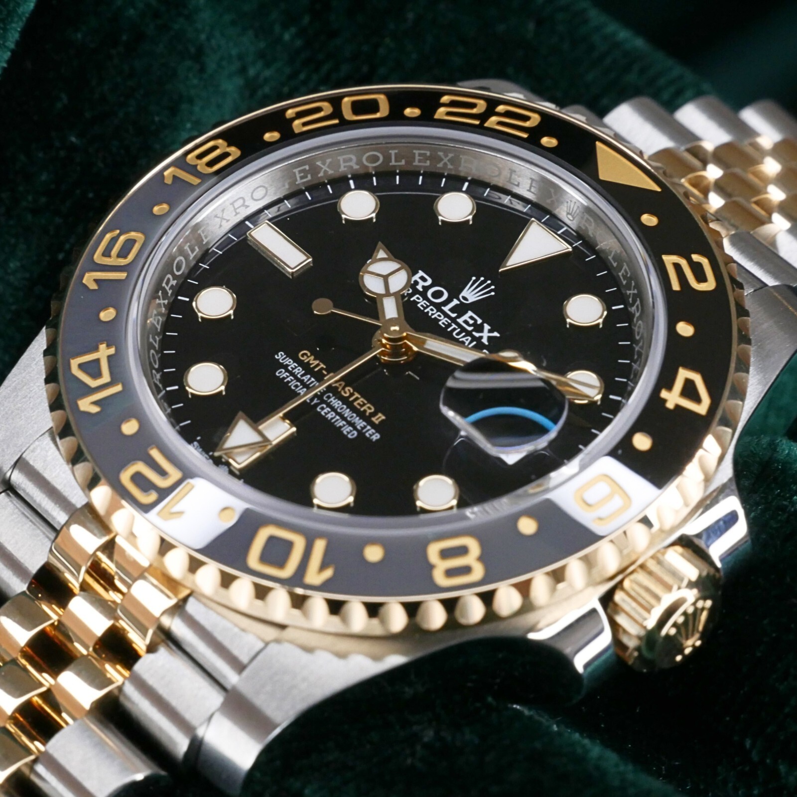2025 NEW UNWORN Rolex GMT-Master II “Bumblebee” Two Tone Jubilee ...