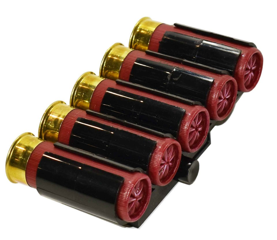 Trinity black 12ga 5 round shell holder for kel tec ksg shotgun pump ...