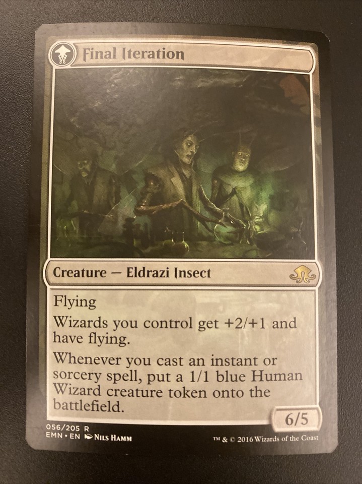 Docent of Perfection Final Iteration 056/205 MTG Eldritch Moon Rare NM ...