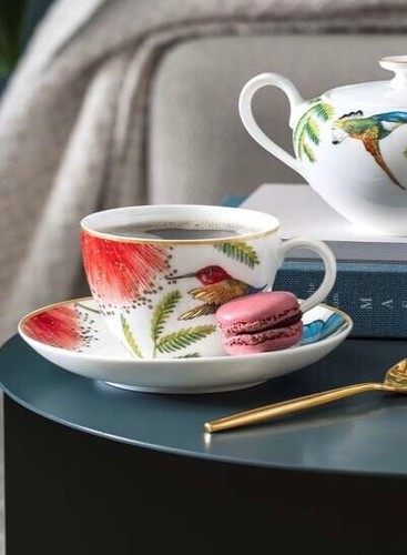 $109 Villeroy Boch Amazonia Anmut Cup and Saucer Set NEW | eBay