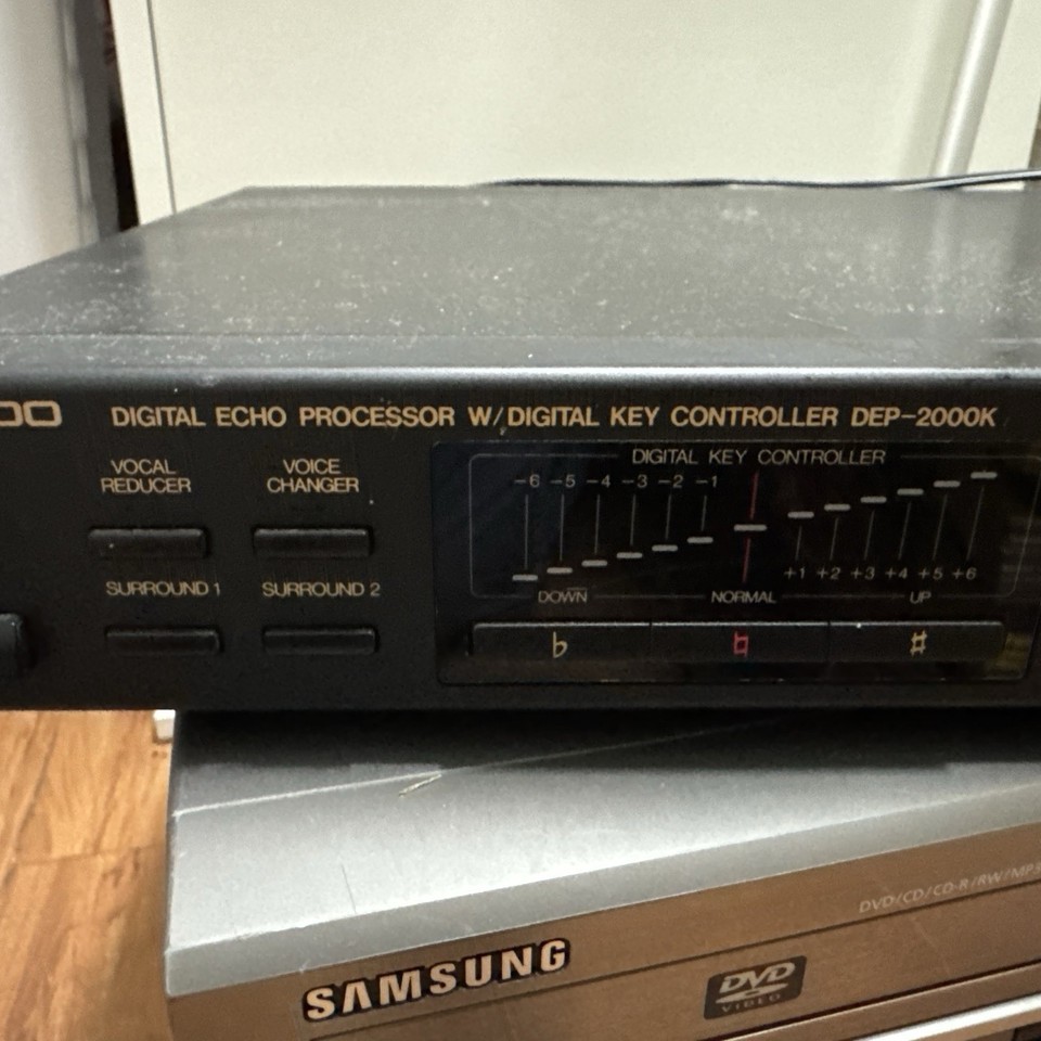 Nikkodo DEP-2000K Digital Echo Processor w/ Digital Key Controller ...