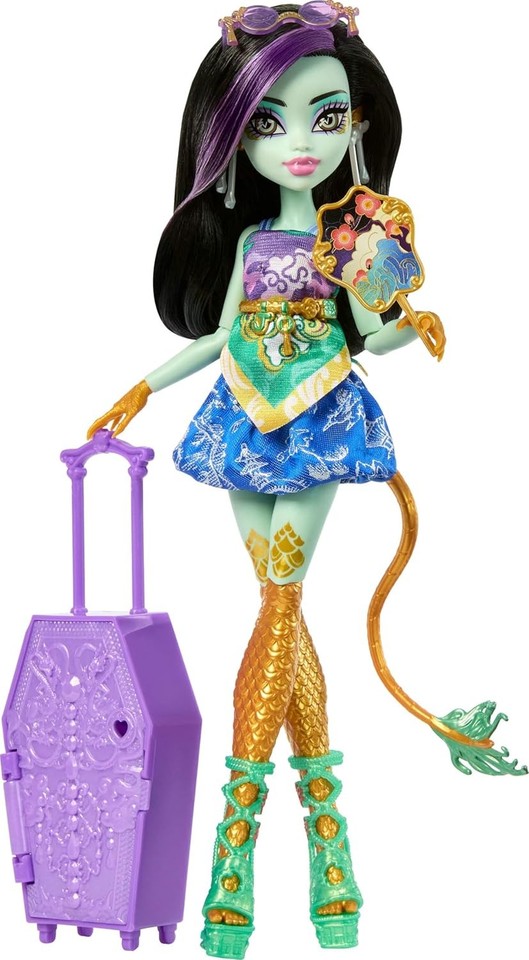 Monster High Skulltimate Secrets Destination Gore-Geous Oasis Jinafire ...