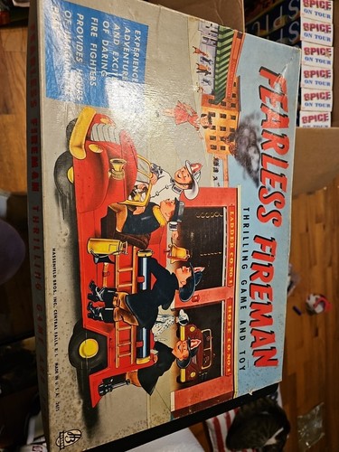 Vintage Hasbro Fearless Fireman Game and Toy | eBay