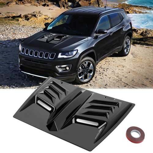 Front Air Flow Intake Hood Scoop Bonnet Vent Cover Decorative For Jeep ...