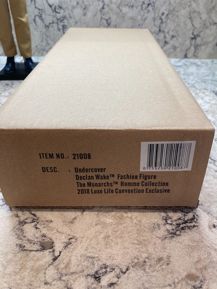 Undercover Declan Wake First Monarch Homme 2018 Convention Doll | eBay