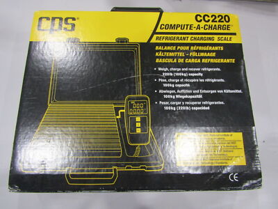 CPS Compute-a-Charge Refrigerant Scale With Case CC220 | eBay