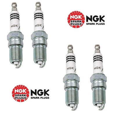 4-NGK FORD GM Iridium Spark Plugs Pre-Gapped Upgrade More Spark TR55IX ...